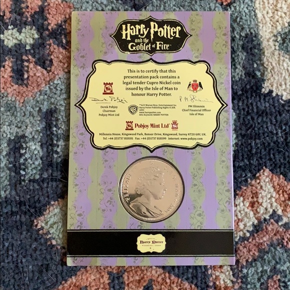 Other | Harry Potter Collectible Coins Set Of 4 | Poshmark